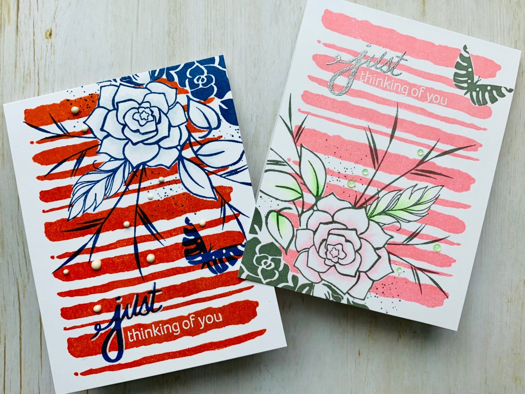 Two Cards, One Stamp Set – mohrcreativecrafts.com